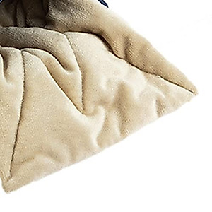 Yajuyi Winter Parrot Cage Hammock Parrots Bird Bed Perch Swing Birdcage Accessories Parrot Shed Birds Hanging Nest for Finches Cockatoo Bluebirds, M