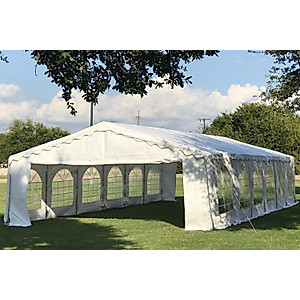 DELTA 40'x20' Budget PVC Party Tent, Tents for Parties, Large Outdoor Event Wedding Tent Canopy,Carpas para Fiestas with Waterproof Top