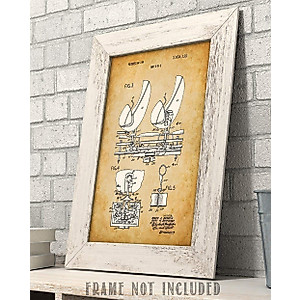 Disney Haunted Mansion Doombuggy Omnimover Patent - Great Home and Kids Room Decor, Amusement Ride Bedroom Display, Classic Gift for Children and Disney Fans,11x14 Unframed Patent Print Poster