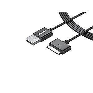 PWR+ 6.5 Ft Samsung-Galaxy-Tab Tablet-USB-Charging Sync-Data-Cable-30-Pin for Galaxy-Tab-2 10.1 8.9 7.7 7.0 Plus; Note-10.1-GT-N8013-GT-P5113 SGH-I497 SCH-I915 GT-P3113 GT-P3100 SCH-I705 GT-P7510