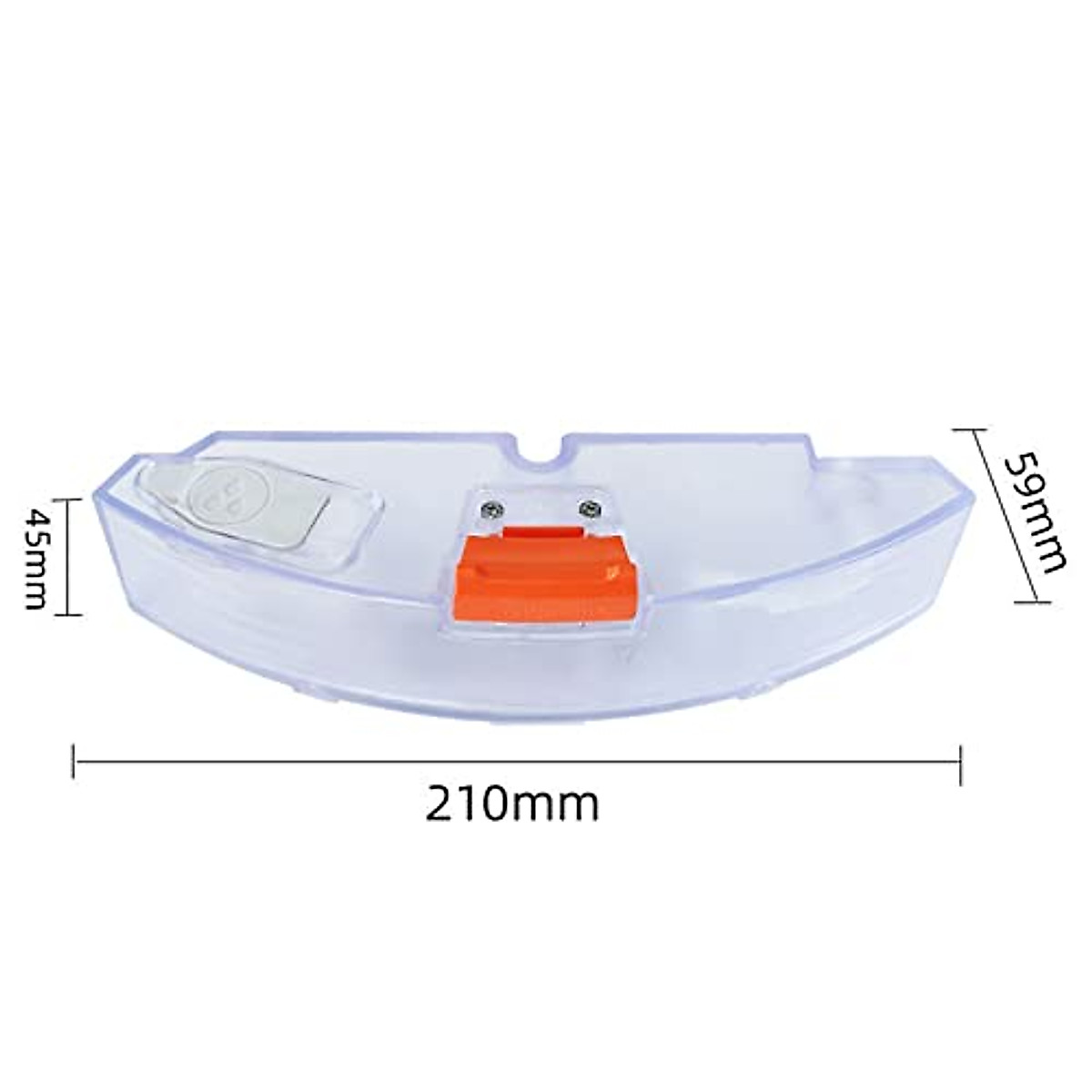 Replacement Electric Control Mopping Water Tank for Xiaomi Roborock S7 T7S T7S PLUS G10 Vacuum Cleaner Sweeper Accessories, White, 21x5.9x4.5cm/ 8.26x2.32x1.77in, STT7SSX