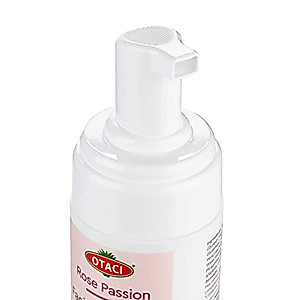 OTACI Rose Passion Facial Cleansing Foam, Face Cleanser Wash Foam Skin Facial Water Rose Foaming Natural