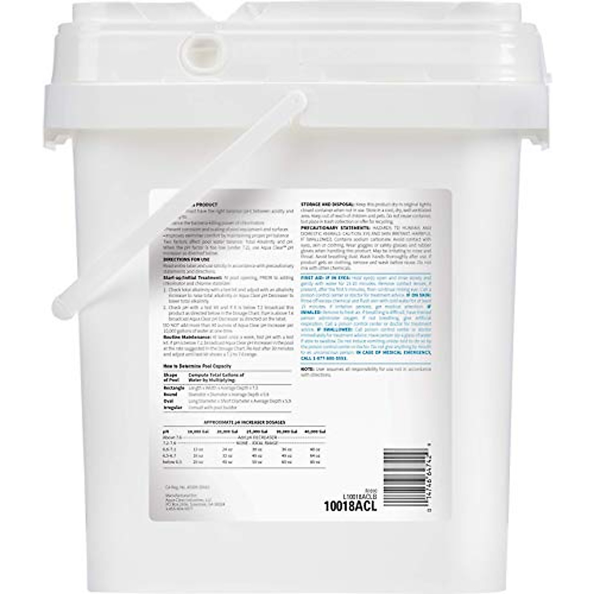 Aqua Clear Pool Products pH Increaser 18 lb.