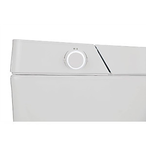 ALPHA BIDET UXT Pearl Bidet Toilet Combination | 1.28GPF Smart Toilet w/Next Gen Bidet | ADA Chair Height | Automatic Lid and Seat | Automatic Flushing | Endless Warm Water | 3 Year Warranty