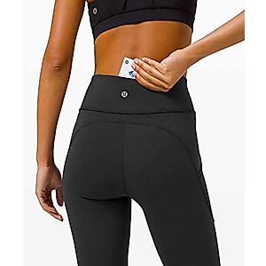 LULULEMON Invigorate High-Rise Crop 23" (Black, 4)