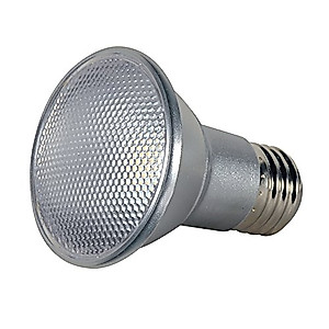 (6-Pack) Satco S9405 7PAR20/LED/40'/2700K/120V/D 7W PAR20 Indoor/Outdoor Dimmable LED 40° Flood lamp (2700K)6