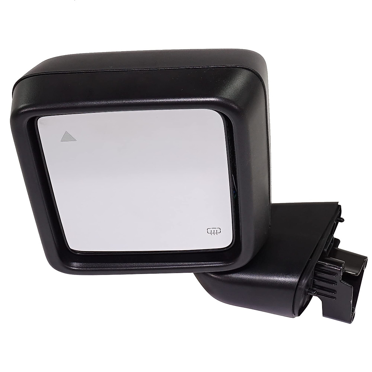 Kool Vue Driver & Passenger Side Power Heated Mirrors for Jeep Wrangler 2018-2023 With Blind Spot Monitor Textured