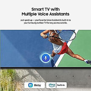 SAMSUNG 85-Inch Class Neo QLED 4K The Terrace Full Sun Outdoor Series, Ultra Bright Picture, IP56, Anti-Reflection, Wide Viewing Angle, Quantum HDR+ Smart TV w/Alexa Built-in (QN85LST9C, 2023 Model)