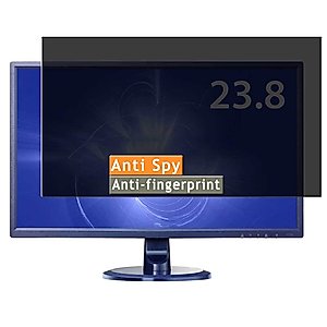 Vaxson Privacy Screen Protector, compatible with IO DATA I O EX-LD2381DNV 23.8" Monitor Anti Spy Film Protectors Sticker [ Not Tempered Glass ]