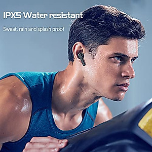 Wireless Headphones for Graduation Gifts,Noise Cancelling Bluetooth Earbuds with Wireless Touch Control and Charging Case,IPX5 Waterproof EarBuds 40H with ENC HD in-Ear Built-in Mic Headset Deep Bass