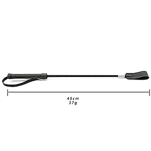 N/A Equestrian Crop Jumping Equestrian Hand Whip and Ass Tune Lessons Horse Supplies Accessories (Color : Black)