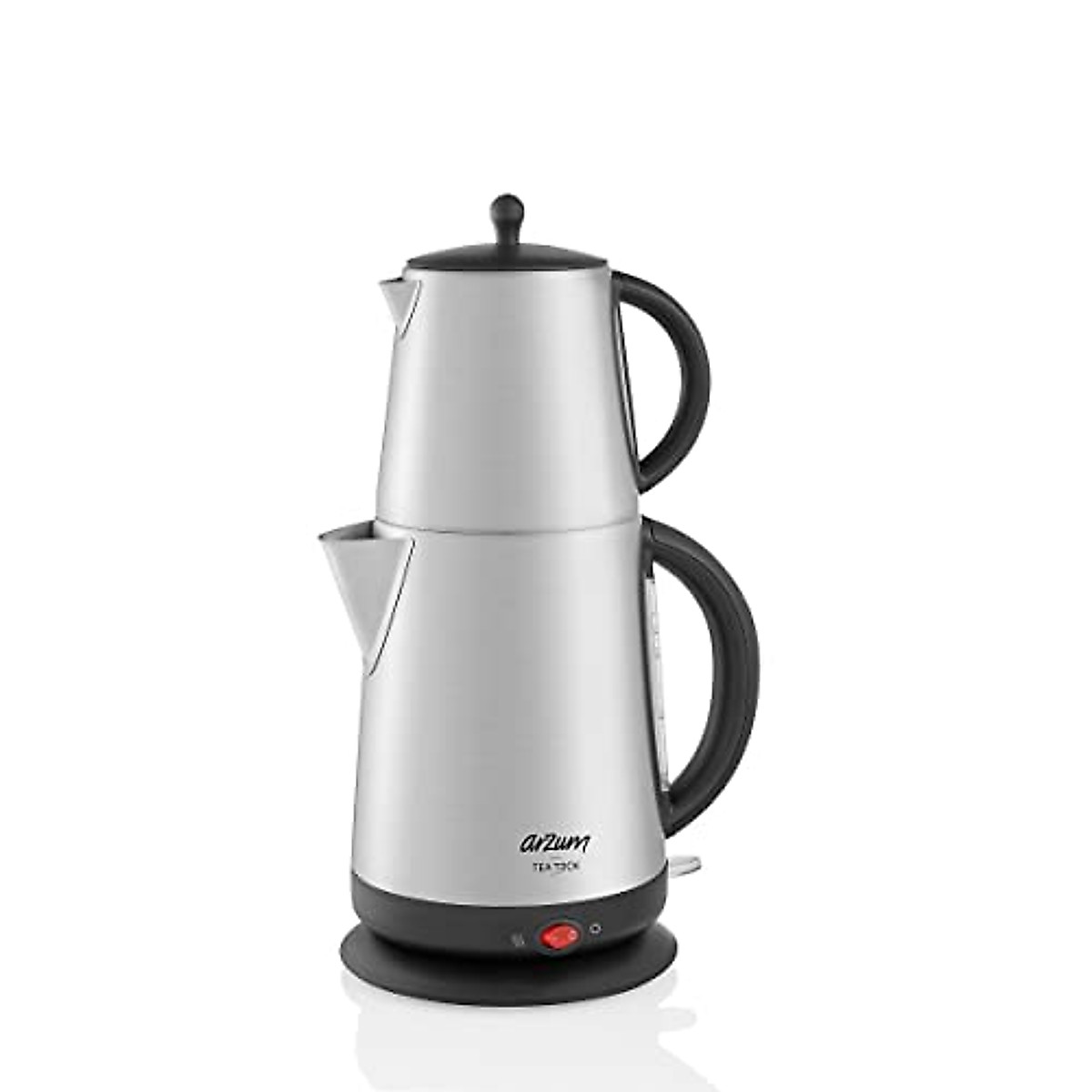 Arzum Tea Tock Electric Turkish Tea Maker, Stainless Steel, 120V