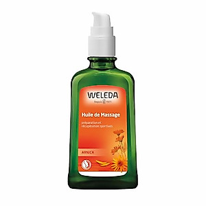Weleda Arnica Muscle Massage Oil, 3.4 Fluid Ounce, Plant Rich Massage Oil with Birch, Sunflower and Olive Oils