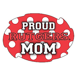 Rutgers Scarlet Knights Proud Mom Magnet Single Officially Licensed Collegiate Product
