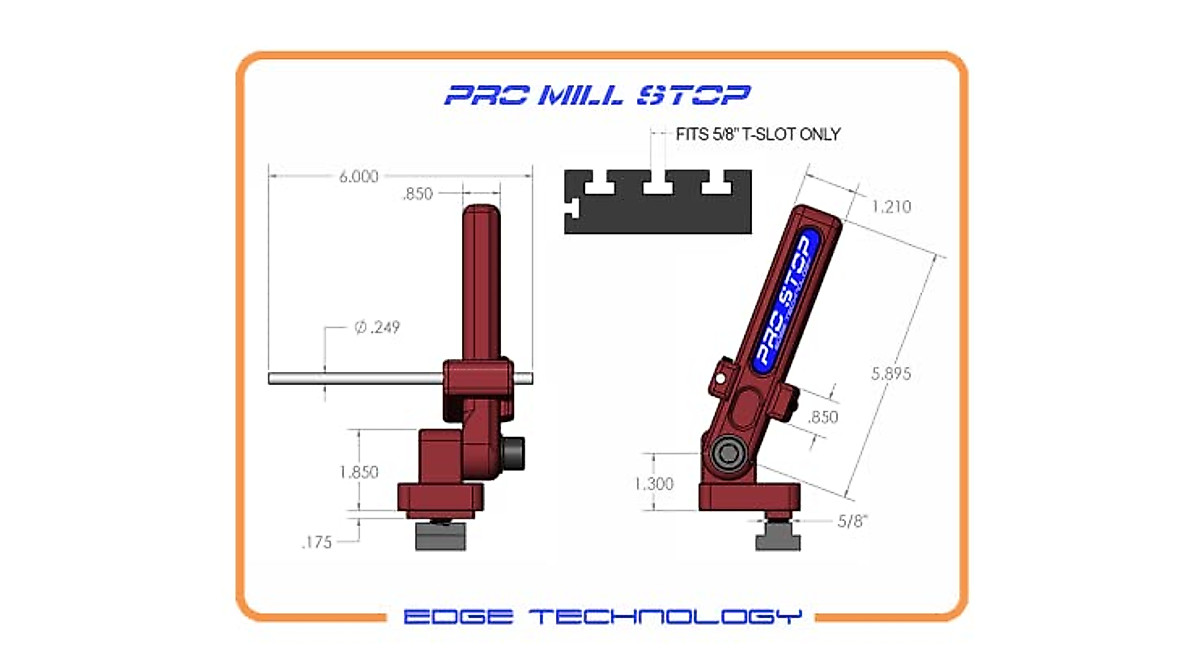 Achieve Precision with Edge Technology Pro Mill Stop