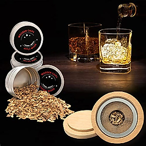 Cocktail Smoker Kit- Whiskey Smoker, Drink Smoker Infuser Kit for Bourbon, Cocktail, Whiskey, Gift for Men, Cocktail Smoker Kit