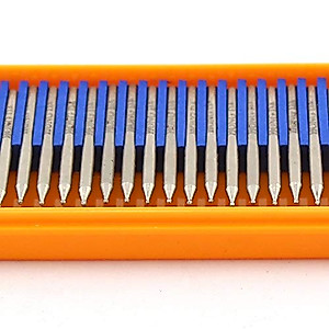 JINGLING Diamond Grinding Bits 1mm Spherical Head Carving Ball Bur Pack of 30Pcs