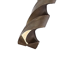 uxcell 10mm Drilling Dia 130mm Length M35 HSS Cobalt Round Shank Twist Drill Bit 2pcs