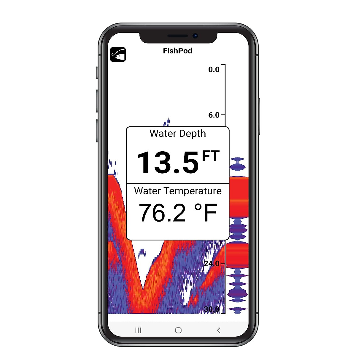 HawkEye FishPod® 5X Bluetooth Fishfinder