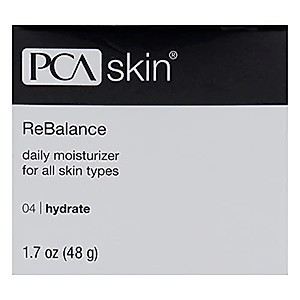 PCA SKIN ReBalance Daily Face Moisturizer - Moisturizing Anti Aging Facial Cream with Antioxidants & Hydrating Niacinamide for Normal / Sensitive Skin (1.7 oz)