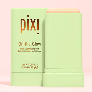 Pixi Beauty On-the-Glow | Solid Moisturizer Stick | Multi-Use Moisturizer | Travel-Friendly Hydration Anywhere You Go | 0.67 Oz