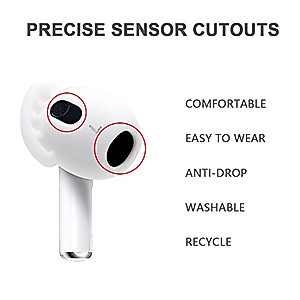 Ear Hook Cover Compatible with AirPods 3,Anti-Drop Accessories Compatible with AirPods 3rd Generation(White)