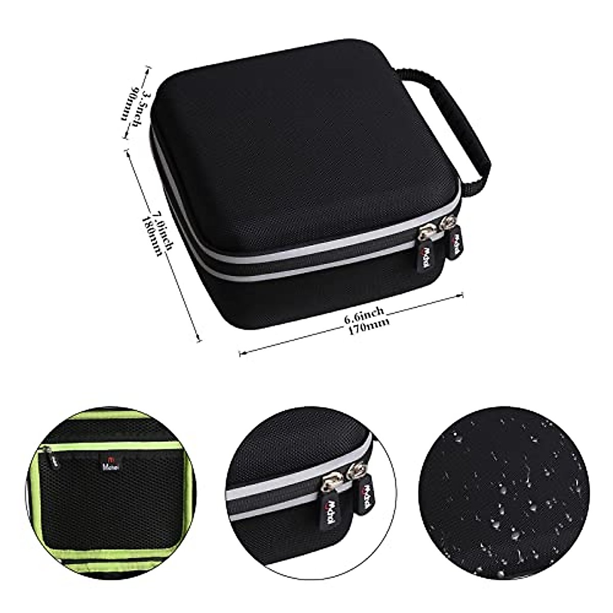 Mchoi Hard Portable Case Compatible with Brother P-Touch PTD210 Label Maker (CASE ONLY)