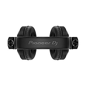 Pioneer DJ HDJ-X10-K - Closed-back Circumaural DJ Headphones with 50mm Drivers, with 5Hz-40kHz Frequency Range, Detachable Cable, and Carrying Case - Black