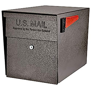 Mail Boss 7108 Security, Bronze Curbside Locking Mailbox,Medium