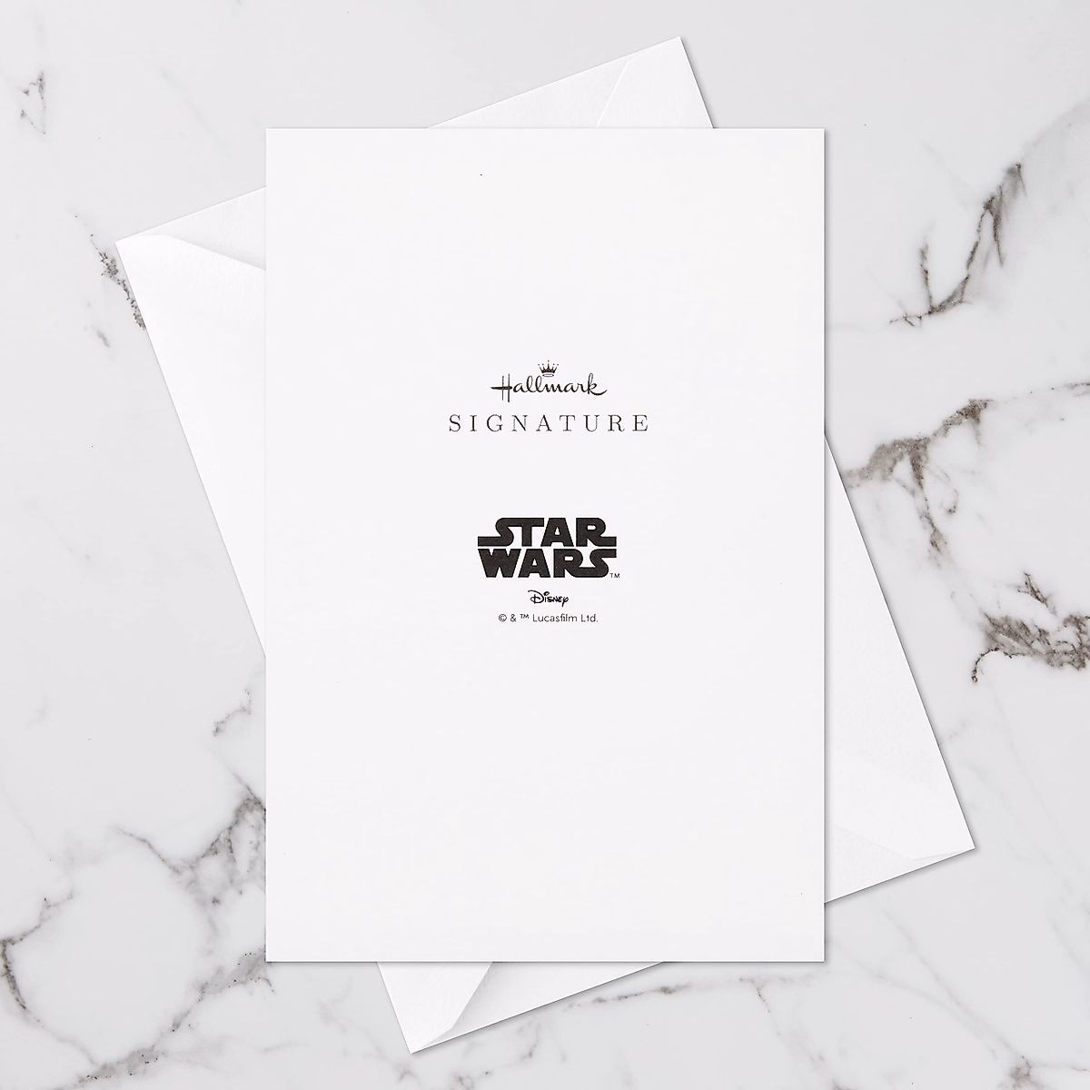 Hallmark Signature Paper Wonder Star Wars Pop Up Birthday Card (Luke Skywalker and Obi-Wan), May the 4th
