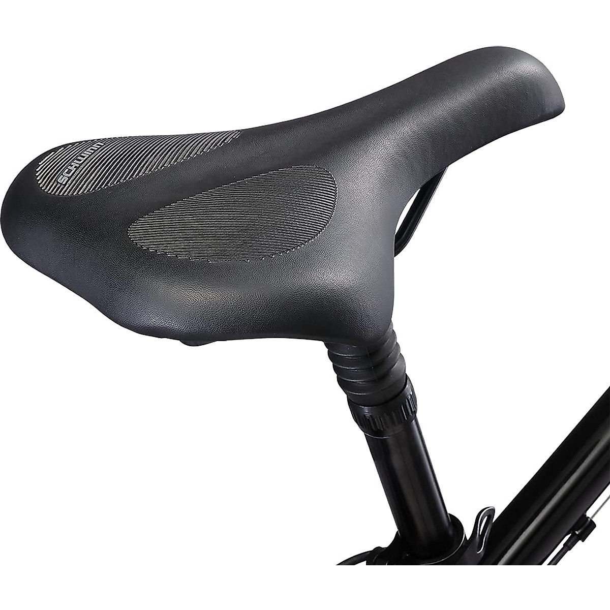 Schwinn Discover 2 Adult Hybrid Bike for Men and Women, 700c Wheels, 21-Speeds, 17-Inch Step-Over Frame, Front and Rear Fenders, Rear Cargo Rack, Black