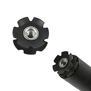 E-outstanding Star Nut 2PCS Bike Cycling Bicycle Metal Headset Star Nut Accessories for Forks 1-1/8 Inch