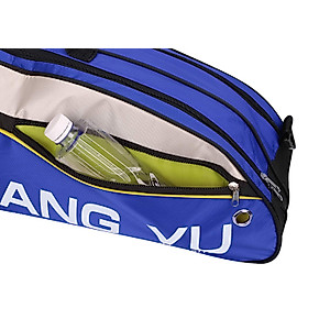 Badminton Racket Bag Tennis Racket Single Shoulder Badminton Bags 4 to 6 Racquet Backpack Big Capacity Waterproof Tennis Bag for Men Women Youth and Adult