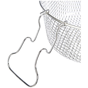 IBILI Frying Basket with Two Side Handles, 23 x 23 x 15 cm, Silver