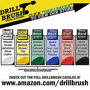 Car Cleaning Supplies Interior - Car Detailing Kit - Scrub Brushes for Cleaning - Wheel Cleaning Brush for Drill - Soft Bristle Cleaner Brush - Carpet Scrub Brush - Car Detailing Brush Set - Clean Car