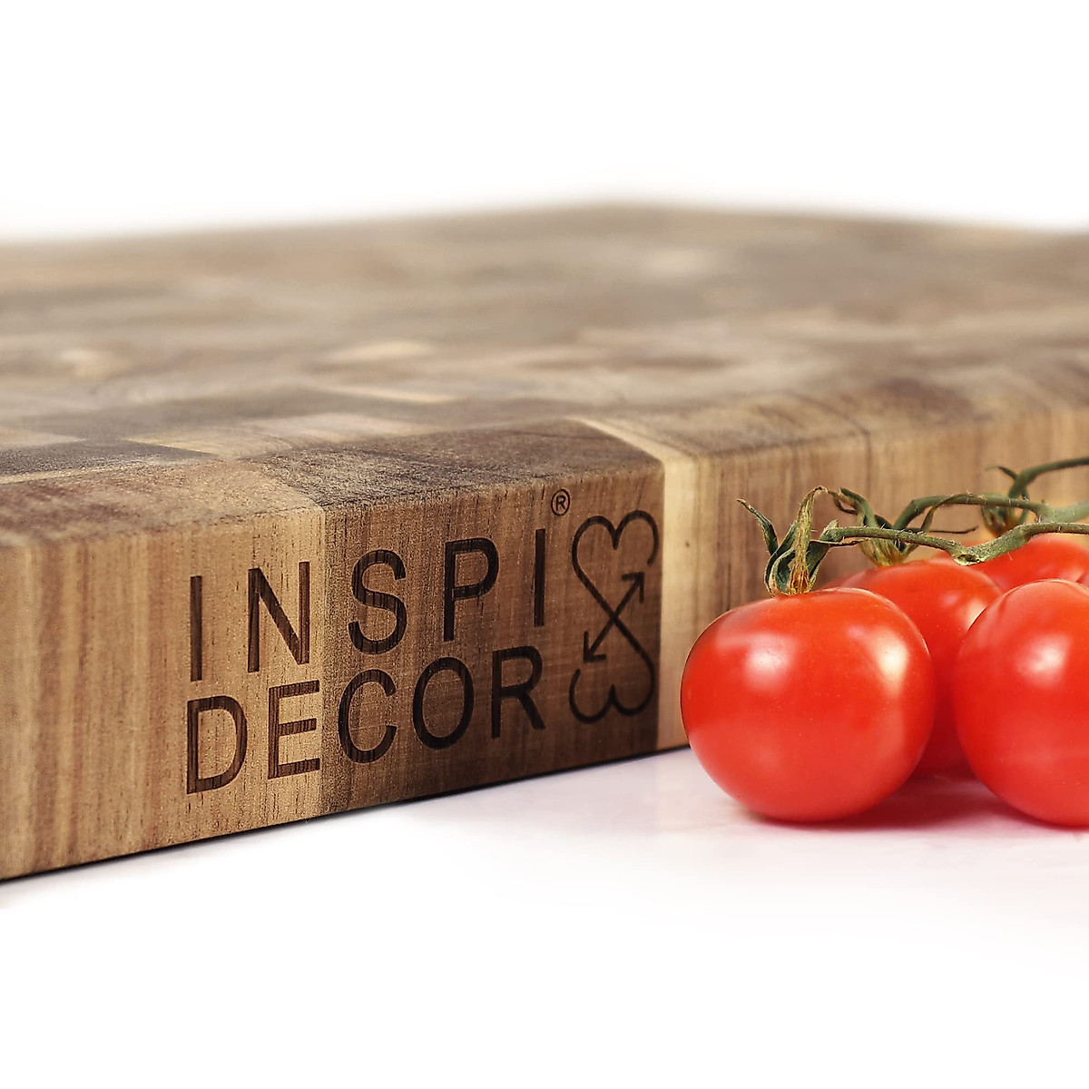 Cutting Board for Kitchen, Extra Large Thick Mosaic Acacia Wood Chopping Board 18x24x1.5 inch, Butcher Block Cutting Board, Housewarming Gifts for New House(Gift Box Included)