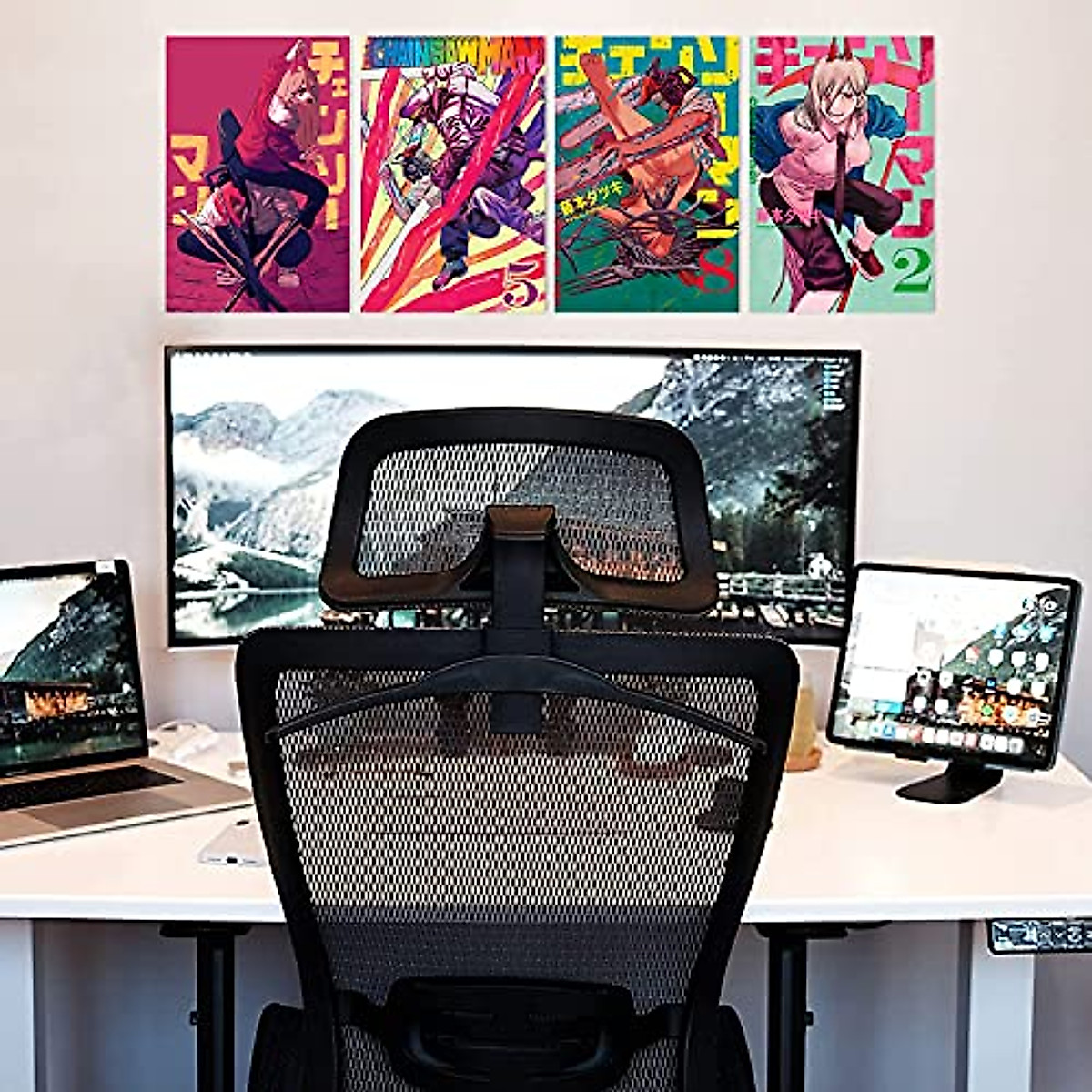 xuankumaibao Chainsaw Man Poster 12 PCS 10x14Inch HD Photo Chainsaw Man Merch