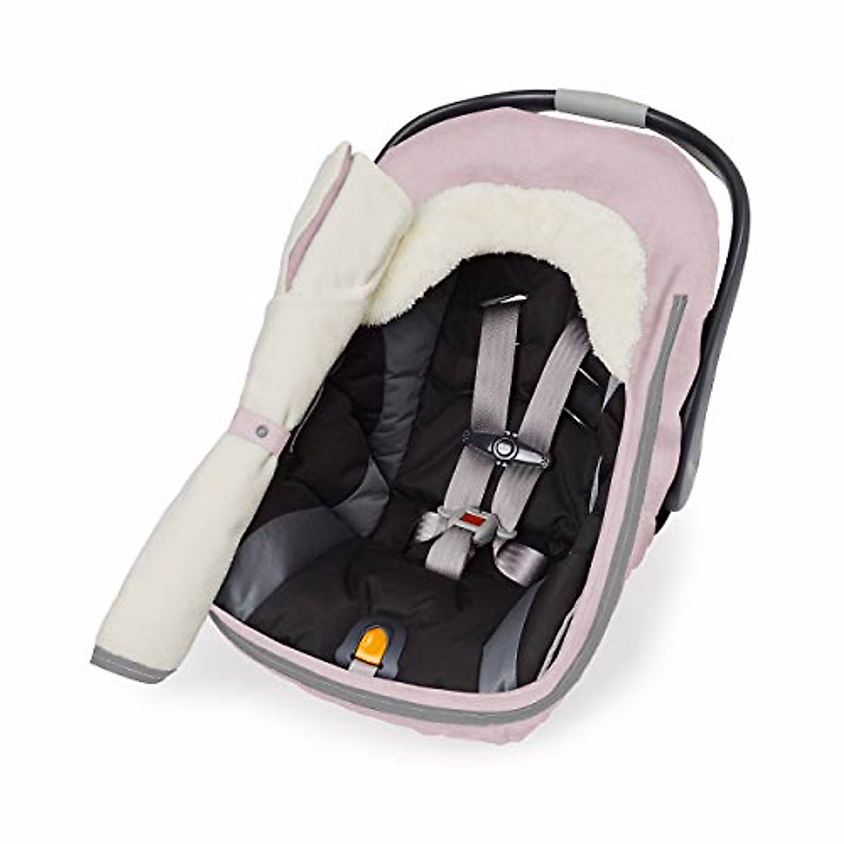 Skip Hop Winter Car Seat Cover, Stroll & Go, Pink Heather