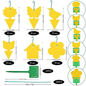 Flying Insect Trap Plug-in Fly Trap Indoor, Electric Mosquito Killer Indoor Gnat Catcher Fly Tapper with Night Light UV Attractant Catcher for Bedroom, Kitchen, Office