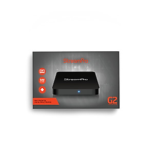 buzz tv 2021 StreamPro G2 | Android TV 4K | 2GB RAM |16GB Internal Memory with Bonus ARQ-100 Wireless Air Mouse Keyboard Remote