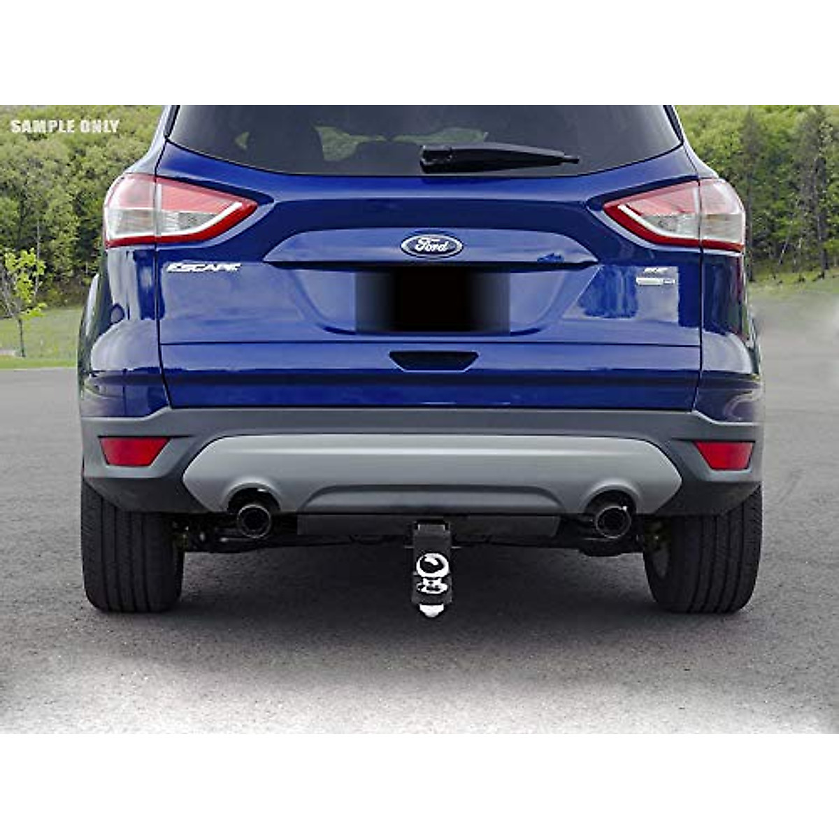 Armordillo USA 7161528 7" Drop Down Hitch for 2" Receiver-5,000 lbs