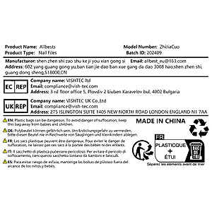 25 Pack Double Sided Emery Boards 100/180 Professional Nail File for Home and Salon Use