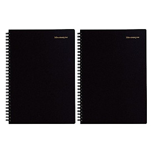 Maruman Mnemosyne Special Memo Notepad - B5 (6.9" X 9.8") - 7 mm Rule Divisions - 30 Lines X 80 Sheets (Pack of 2)