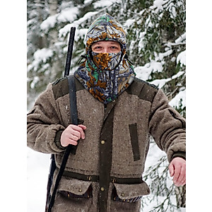 3 Pieces Camo Balaclava Face Mask Hunting Face Mask Balaclava Hats for Outdoor Sports (Marble Style, X-Large)