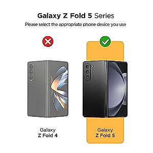 VRS DESIGN Phone Case for Galaxy Z Fold 5 5G Phone Case (2023) [Quick Stand Modern], Modern Neat Style Hinge Protection Case with Multi Angle Kickstand & Tempered Glass Screen Protector