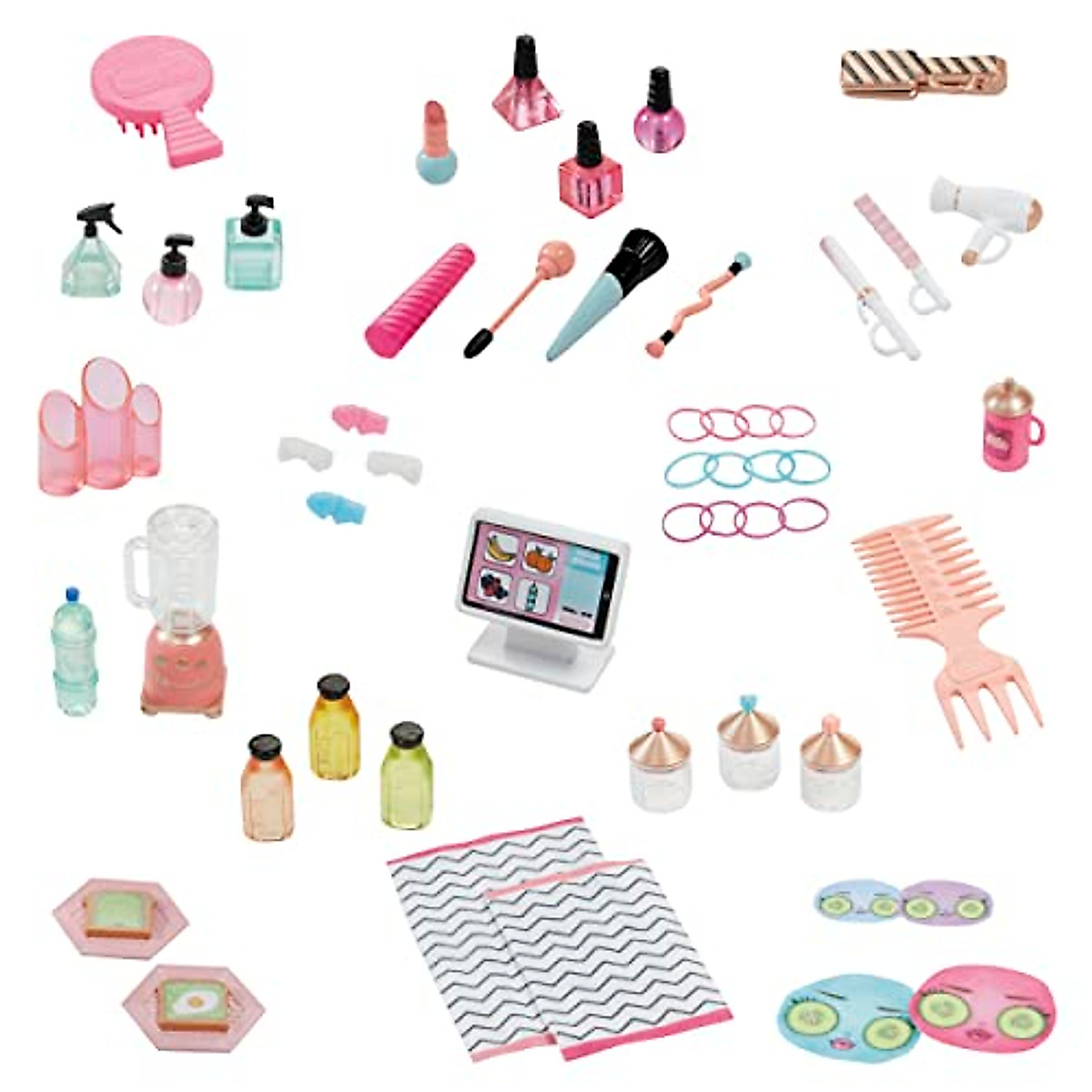 L.O.L. Surprise! Shine On Salon & Spa 5-N-1 Playset with 65+ Surprises- Working Waterfall, Light-Up Mirror, Full 360 Play and Accessories, Holiday Toy, Great Gift for Kids Girls Boys Ages 4 5 6+ Years Old