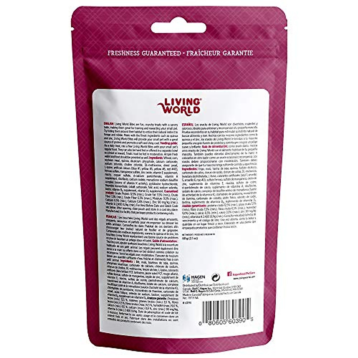 Living World Quinoa Bites, 2.1 Ounce