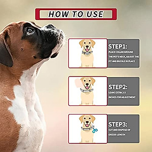 Flea and Tick Collar for Dogs, Flea and Tick Prevention for Dog, 27 Inch, 16 Month Protection, 2 Pack