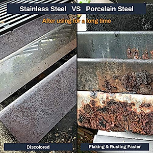 SHINESTAR 15.3-Inch Durable Flavorizer Bars Replacement for Weber Spirit & Spirit II 200 Series (Front Control) Grill Parts, Stainless Steel, 3-Pack