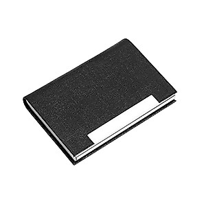 STOBOK 3pcs Purses Name Holder Stainless Steel Case Business